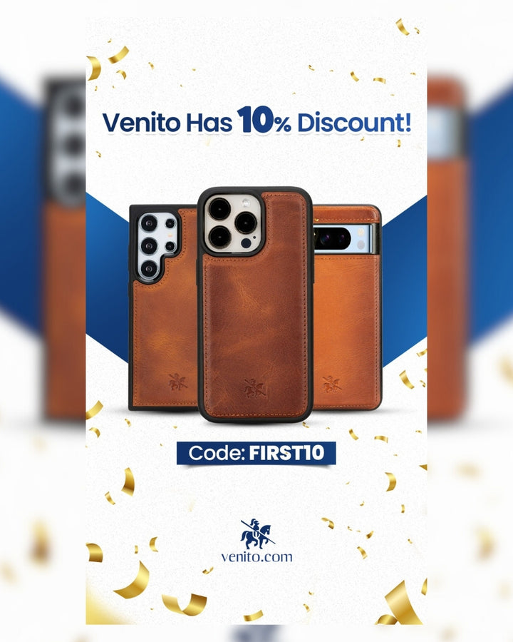 Luxury Leather Cases for iPhone, Samsung & Watch Bands – Venito ...