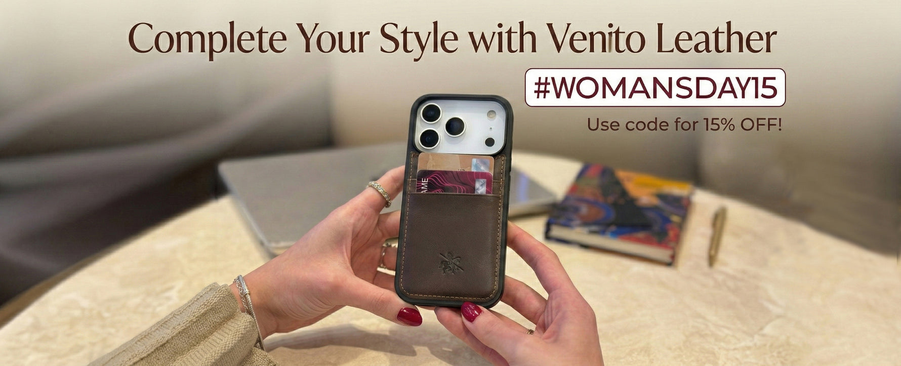 Luxury Leather Cases for iPhone, Samsung & Watch Bands – Venito ...