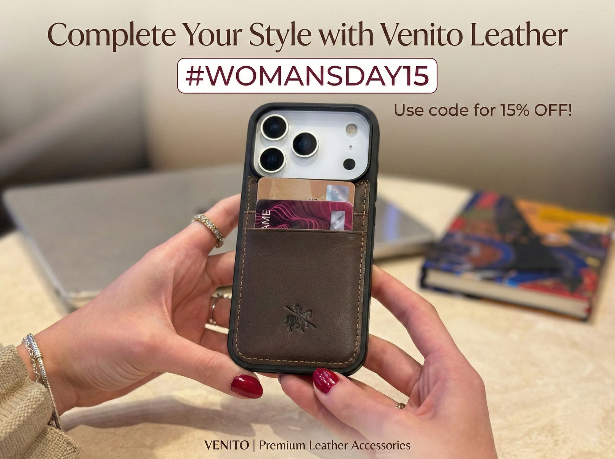 Luxury Leather Cases for iPhone, Samsung & Watch Bands – Venito ...